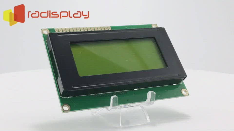16x4 LCD Display Module (RD1604B), 1604 Character (Alphanumeric ...